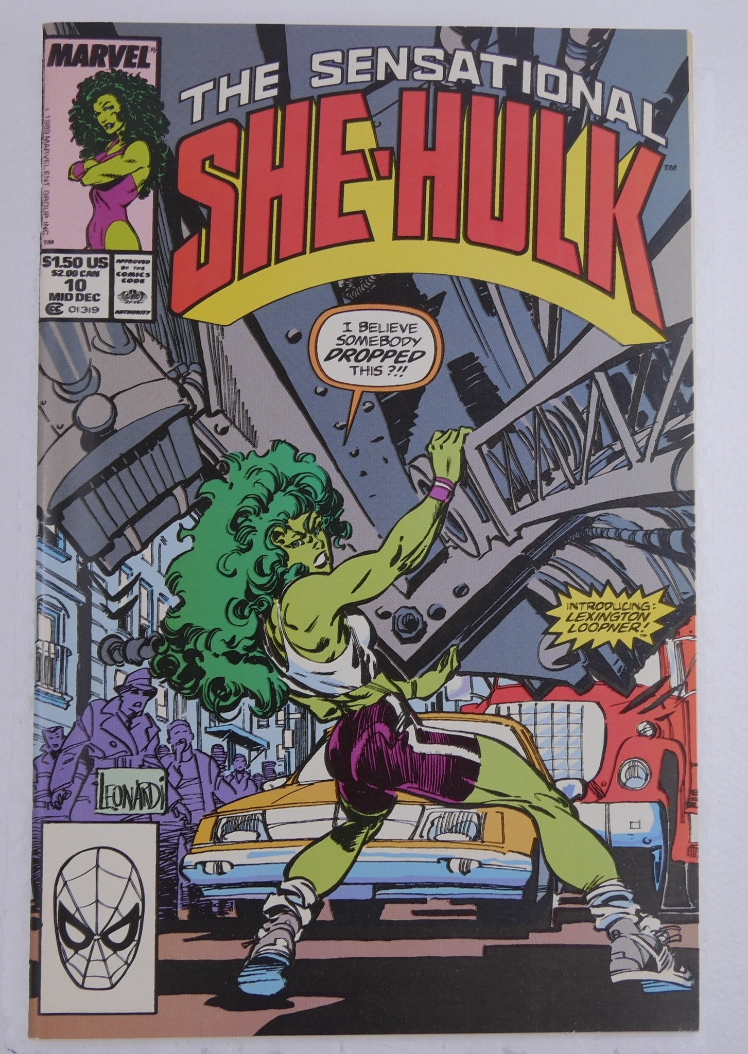 The Sensational She-Hulk #10 (1989) | Marvel Comics | DM Vault Co. – D ...