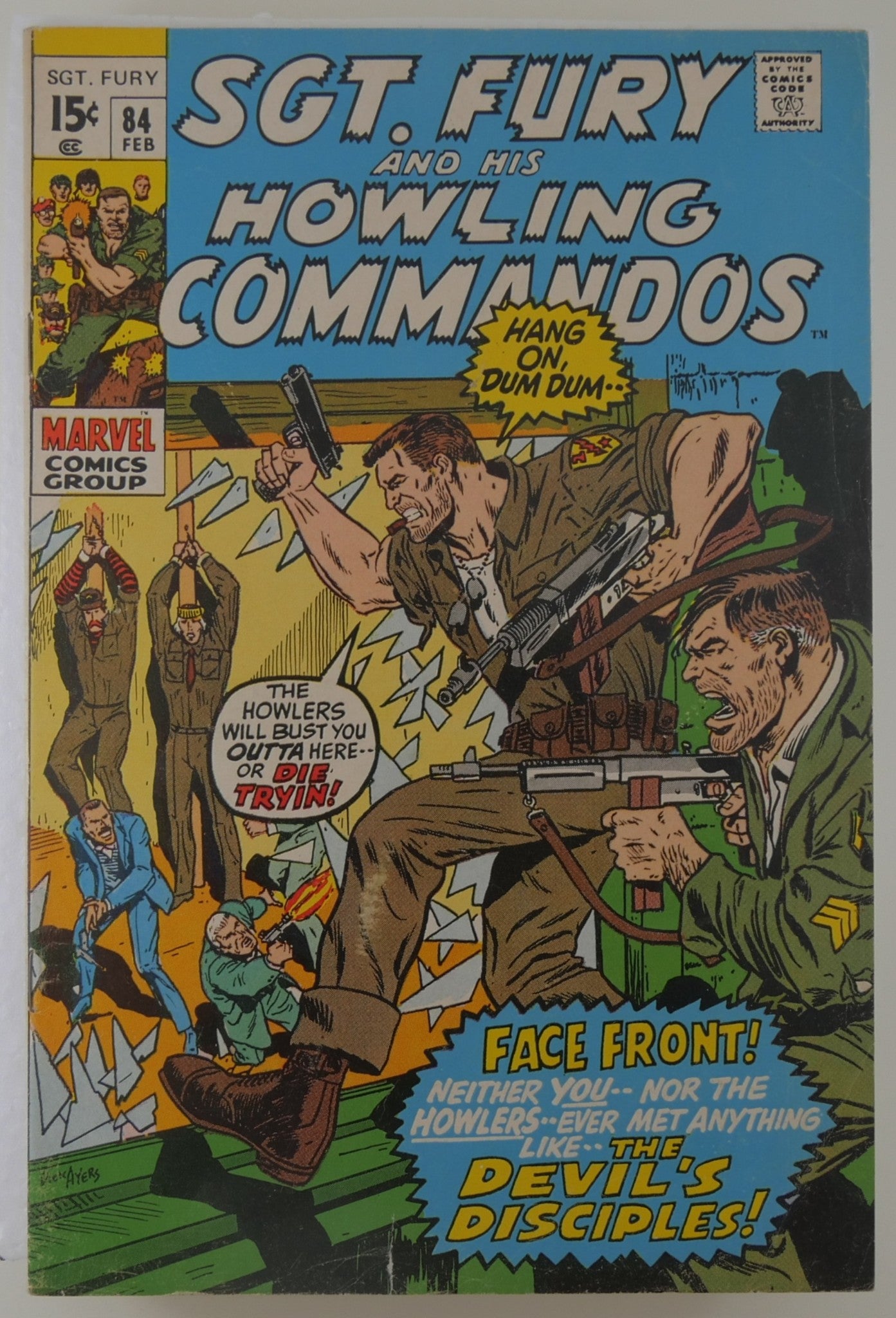 Sgt. Fury #84 Devil’s Disciples | Marvel Silver Age War Comic | DM ...