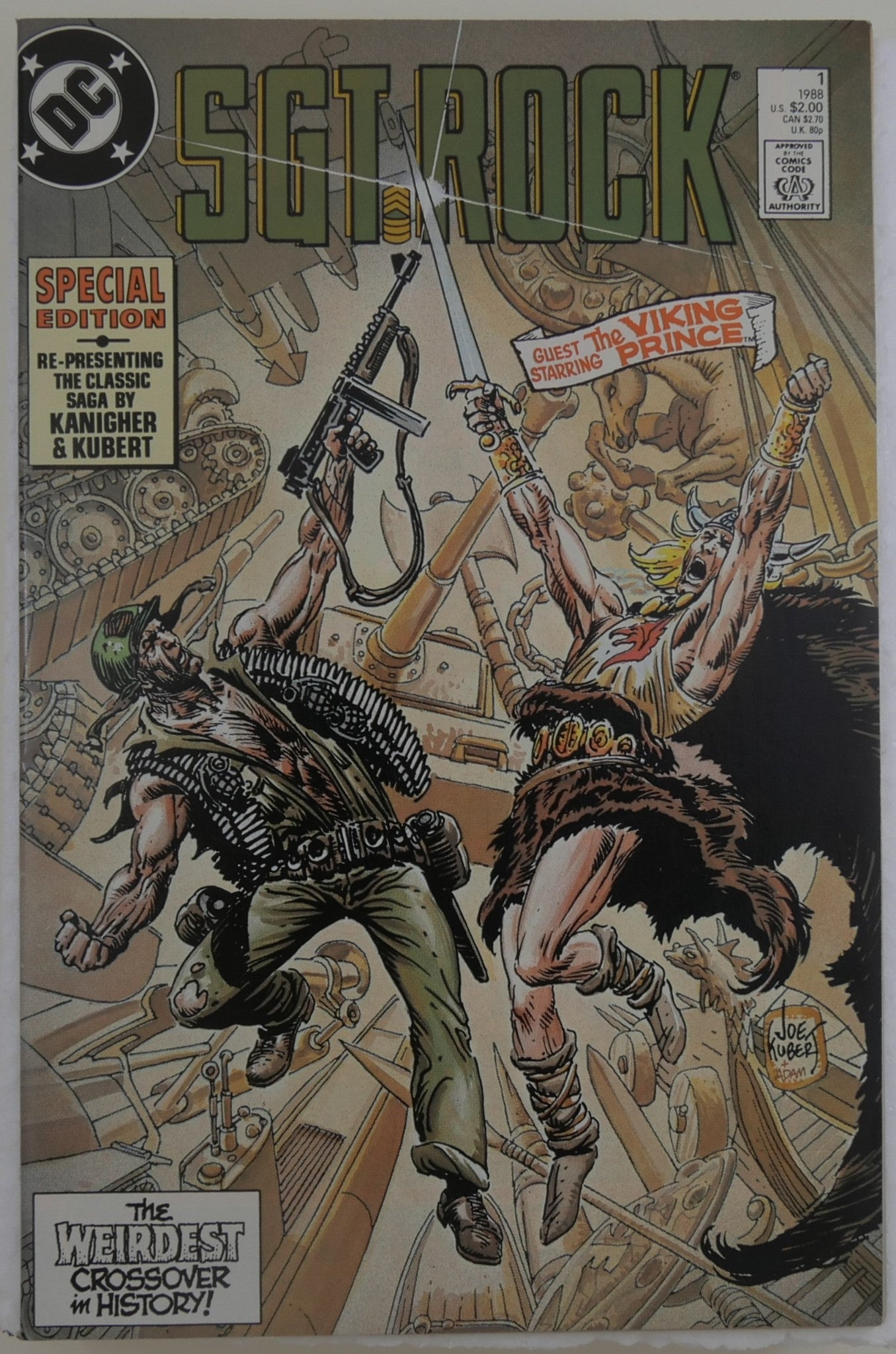 Sgt. Rock Special Edition #1 Viking Prince DC Comics | DM Vault Co. – D ...