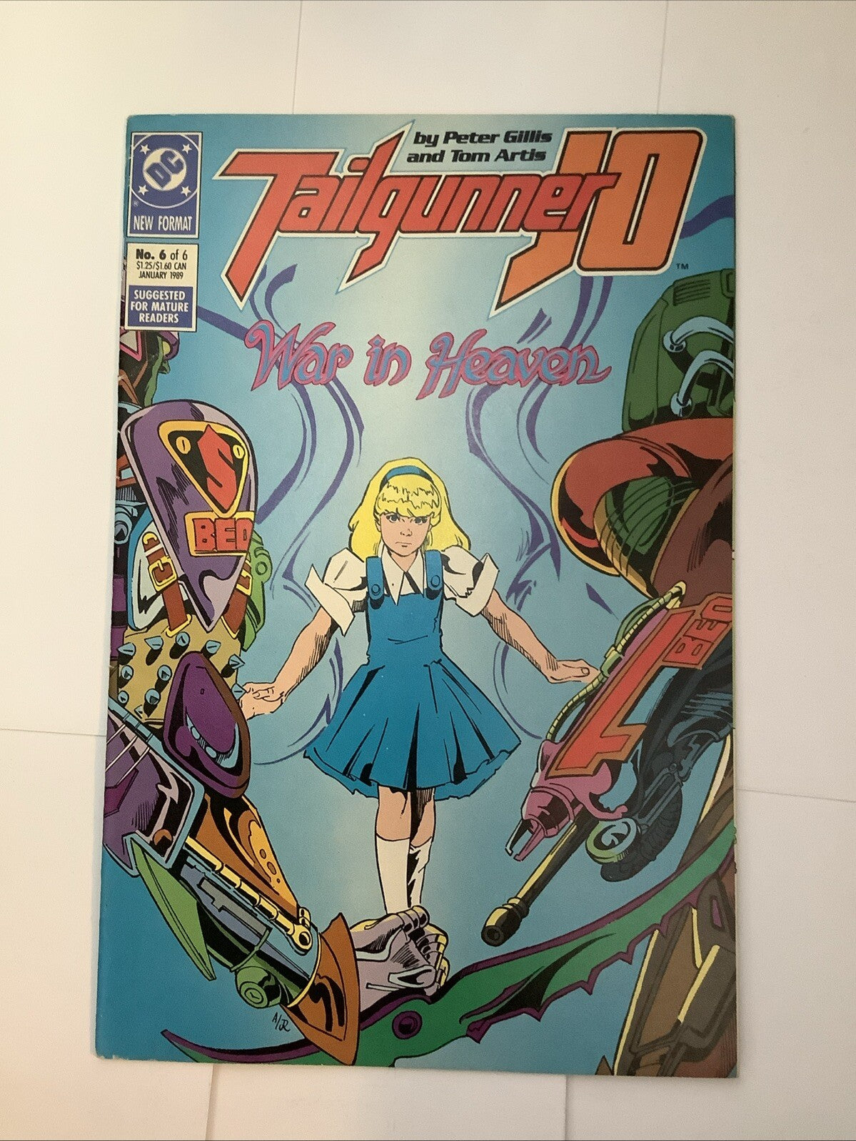 Tailgunner Jo #6 (1989) — Direct Edition | DC Comics | DM Vault Co. – D ...