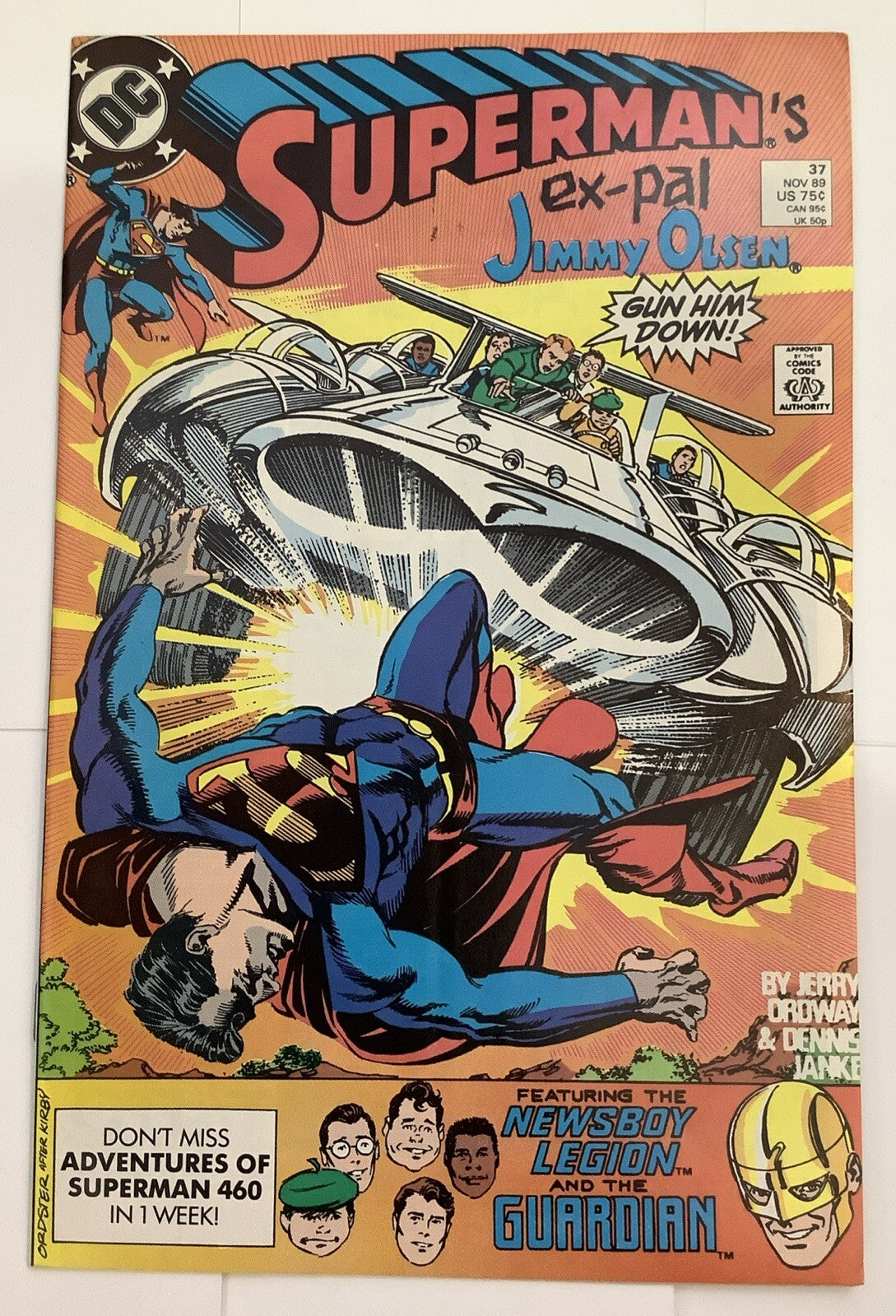 Superman #37 (1989) | DC Comics | Direct Edition | DM Vault Co. – D M ...