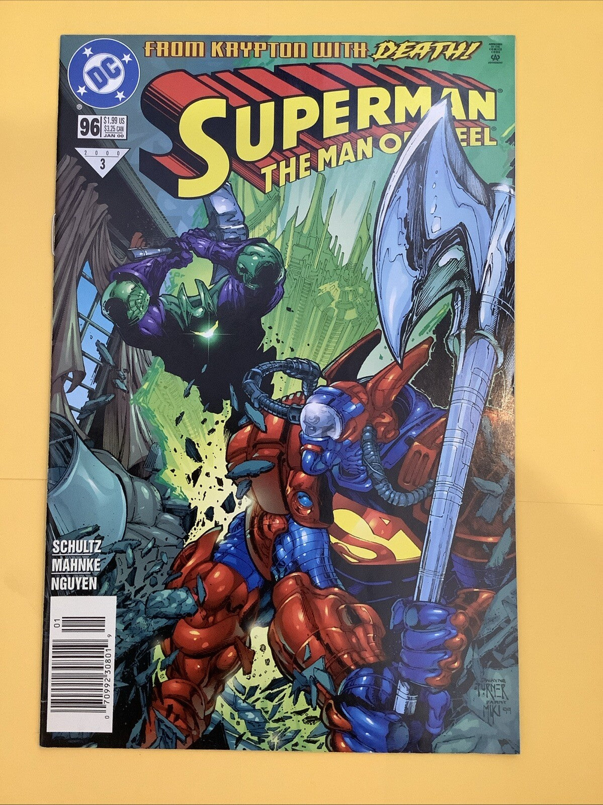 Superman: The Man of Steel #96 (2000) — Newsstand Edition | DC Comics ...