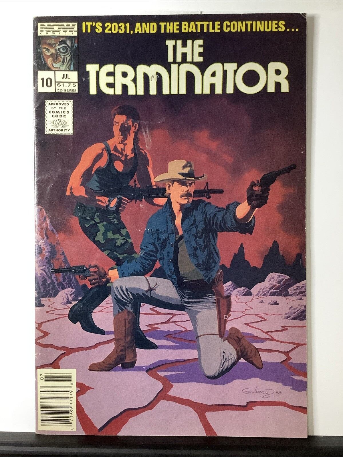 The Terminator #10 (1989) — NOW Comics | DM Vault Co – D M Vault Co.