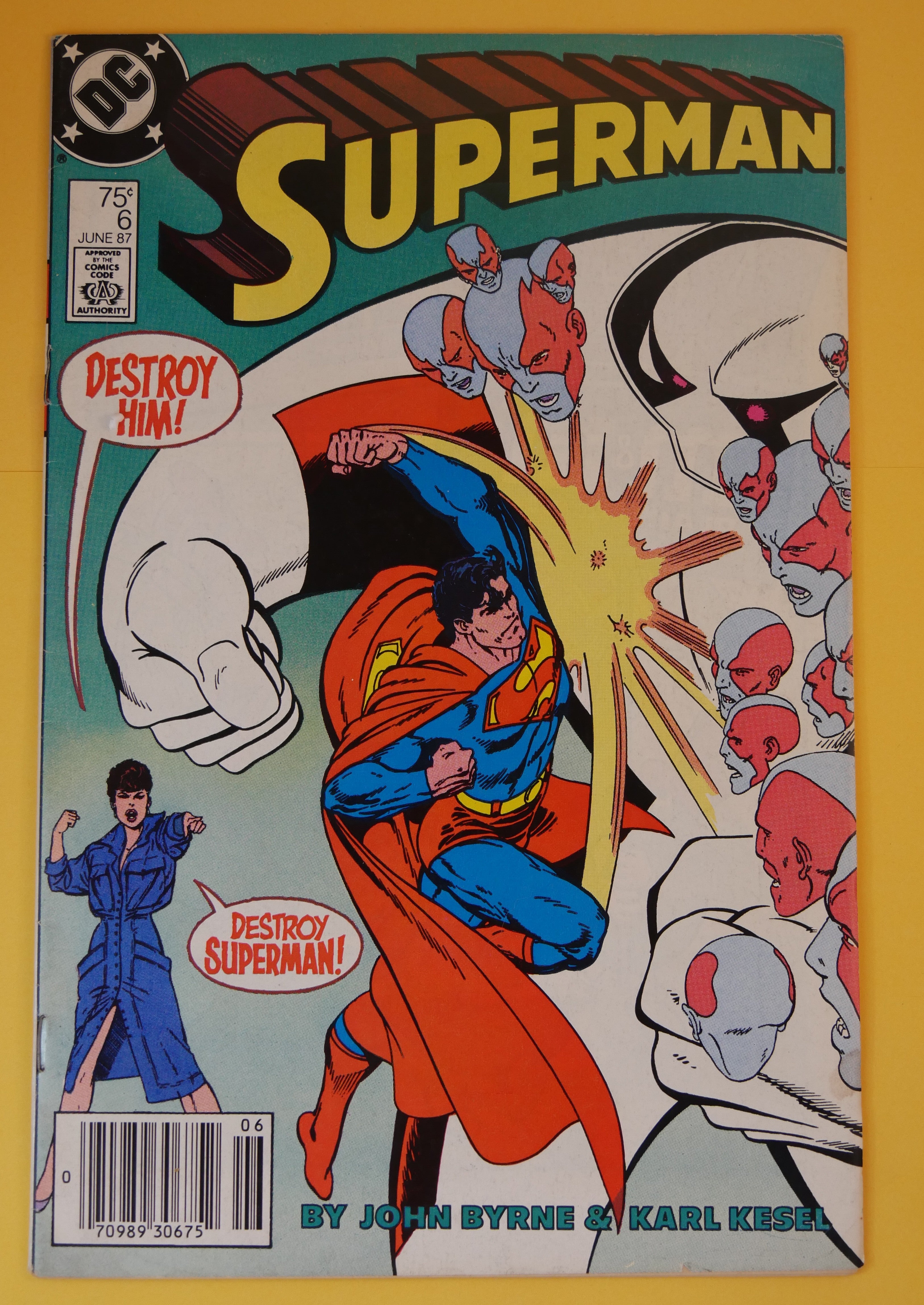 Superman #6 (1987) — Direct Edition | Byrne/Kesel | DM Vault Co. – D M ...